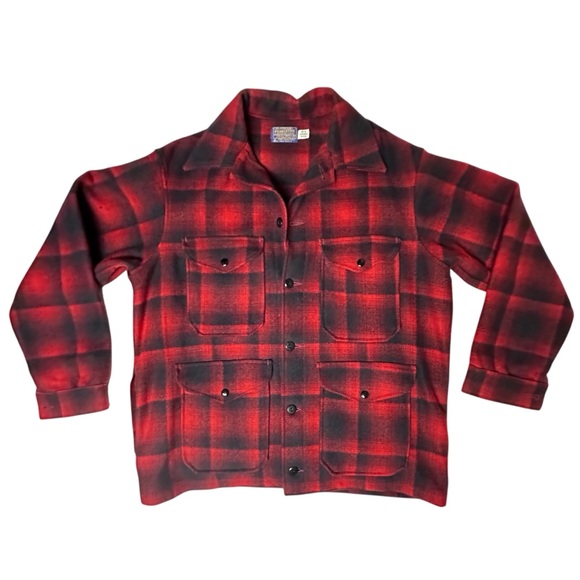 Pendleton | Jackets & Coats | Pendleton 6s 70s Vintage Mackinaw Wool ...